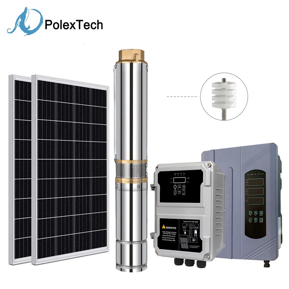 4SC-A/D Series AC DC Hybrid Submersible Solar Pump - Outer Controller ...