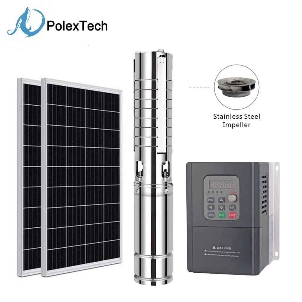 6HSSC-A/D Series AC DC Hybrid Submersible Solar Water Pump - Outer ...